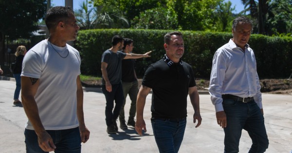 Descalzo y Larrache recorrieron obras que el municipio y la provincia ...